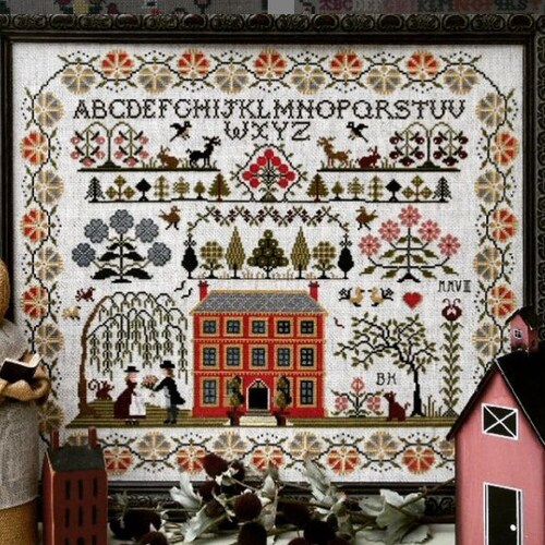 Band Sampler Cross Stitch | Etsy