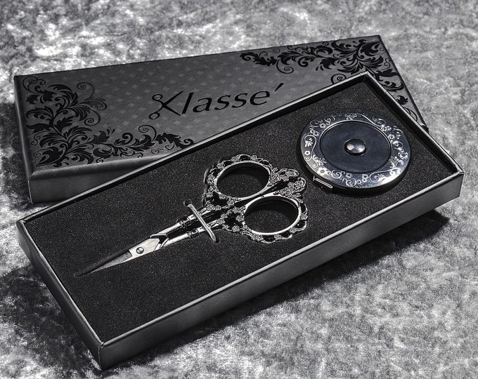 Embroidery Scissor, Klasse Bloom, Antique Style Scissor, Tape Measure ...