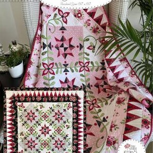 Quilt Pattern, Bramble, Pieced Quilt, Appliqued Quilt, Wall Hanging ...