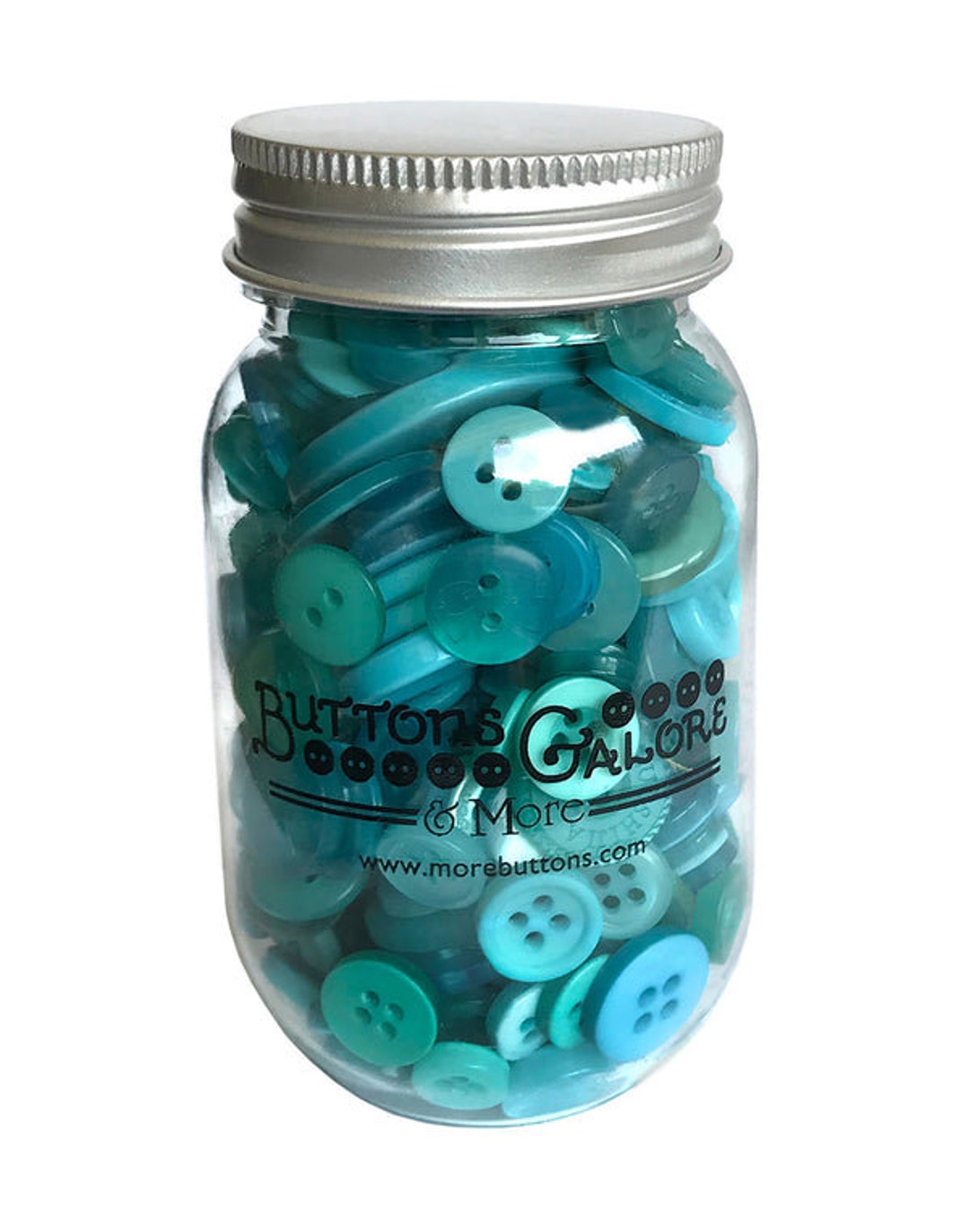 Bali Blue, Mason Jar, Sewing Buttons, 2 Hole Buttons, 4 Hole Buttons ...