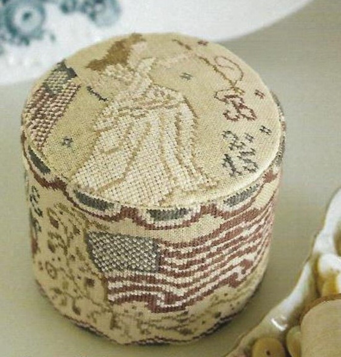 Cross Stitch Pattern Lady Liberty Patriotic Americana - Etsy