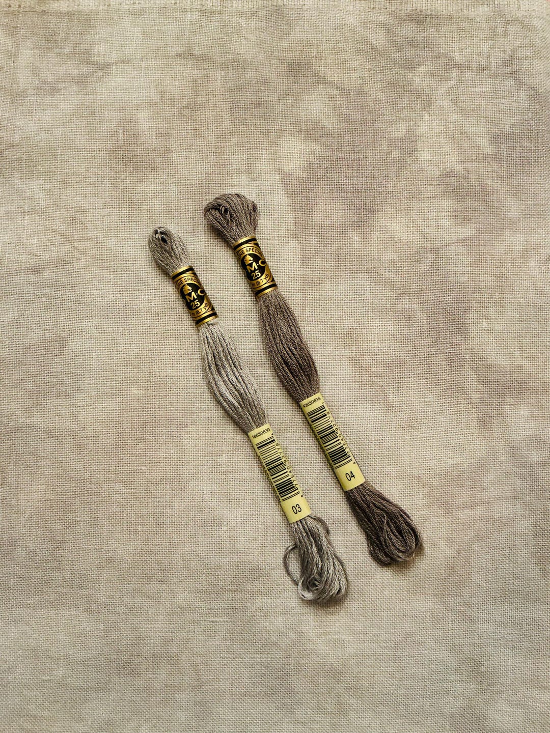 32 Ct Lugana, London Fog, Lugana 32, Zweigart, Counted Cross Stitch, Cross Stitch Fabric ...