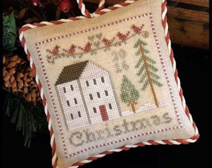 Counted Cross Stitch Pattern, 2016 Christmas Ornament, Christmas ...