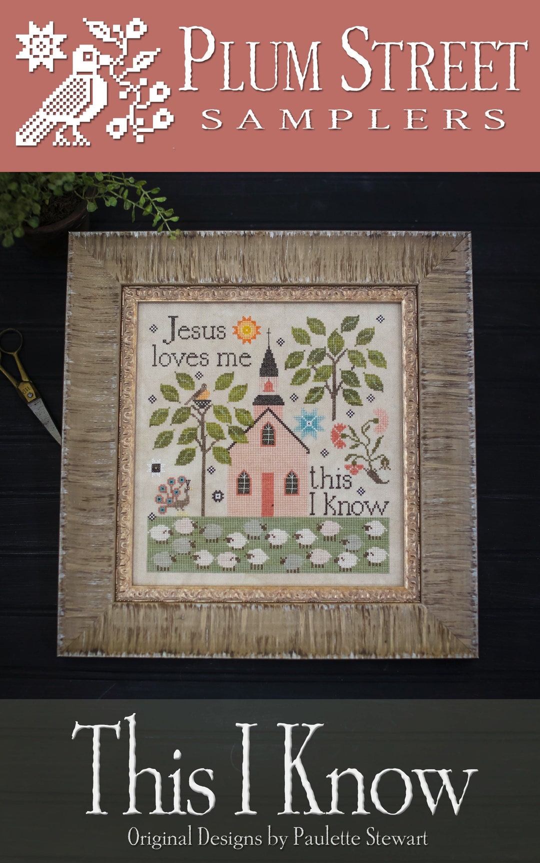 Counted Cross Stitch Pattern, This I Know, Religious, Inspirational ...