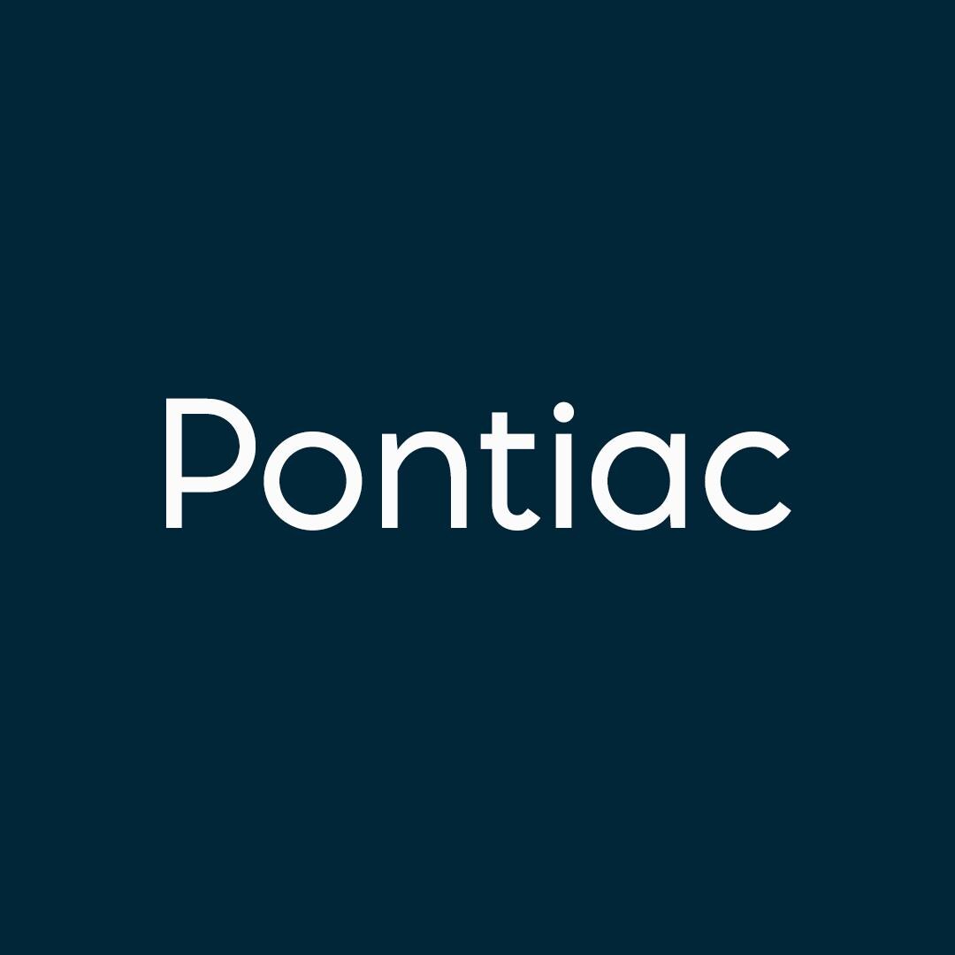 PONTIAC - Typography, Text Font - Etsy