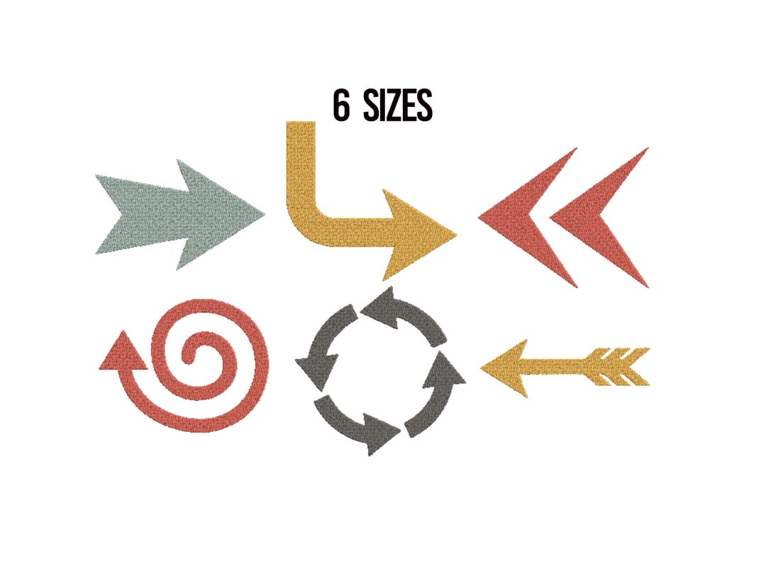 Arrow Set Embroidery Design, Arrow Mini, Arrow Pattern, Machine ...