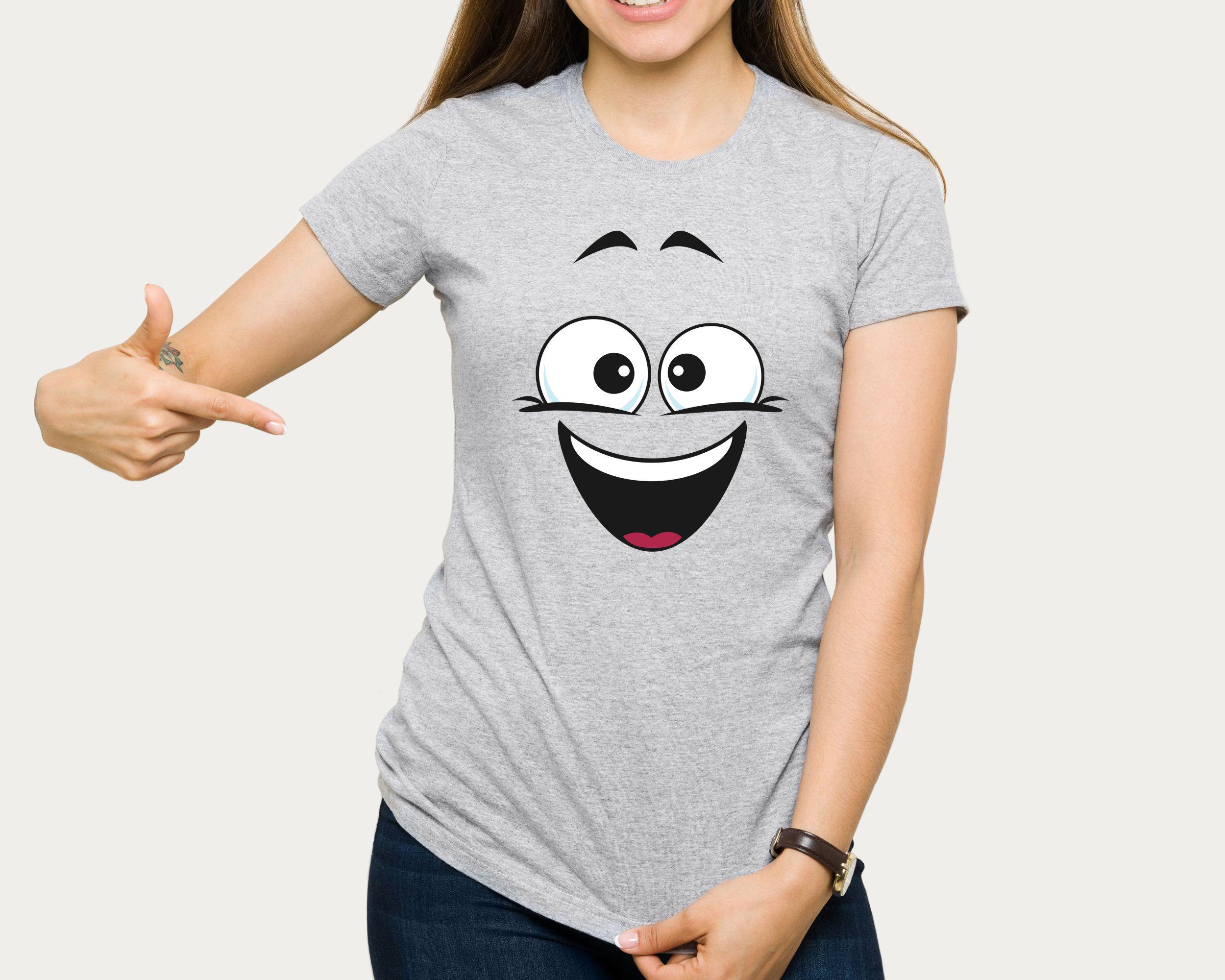 Cartoon Emotion Faces Svg Bundle, Smiley Face Svg, Cute Funny Faces Svg ...