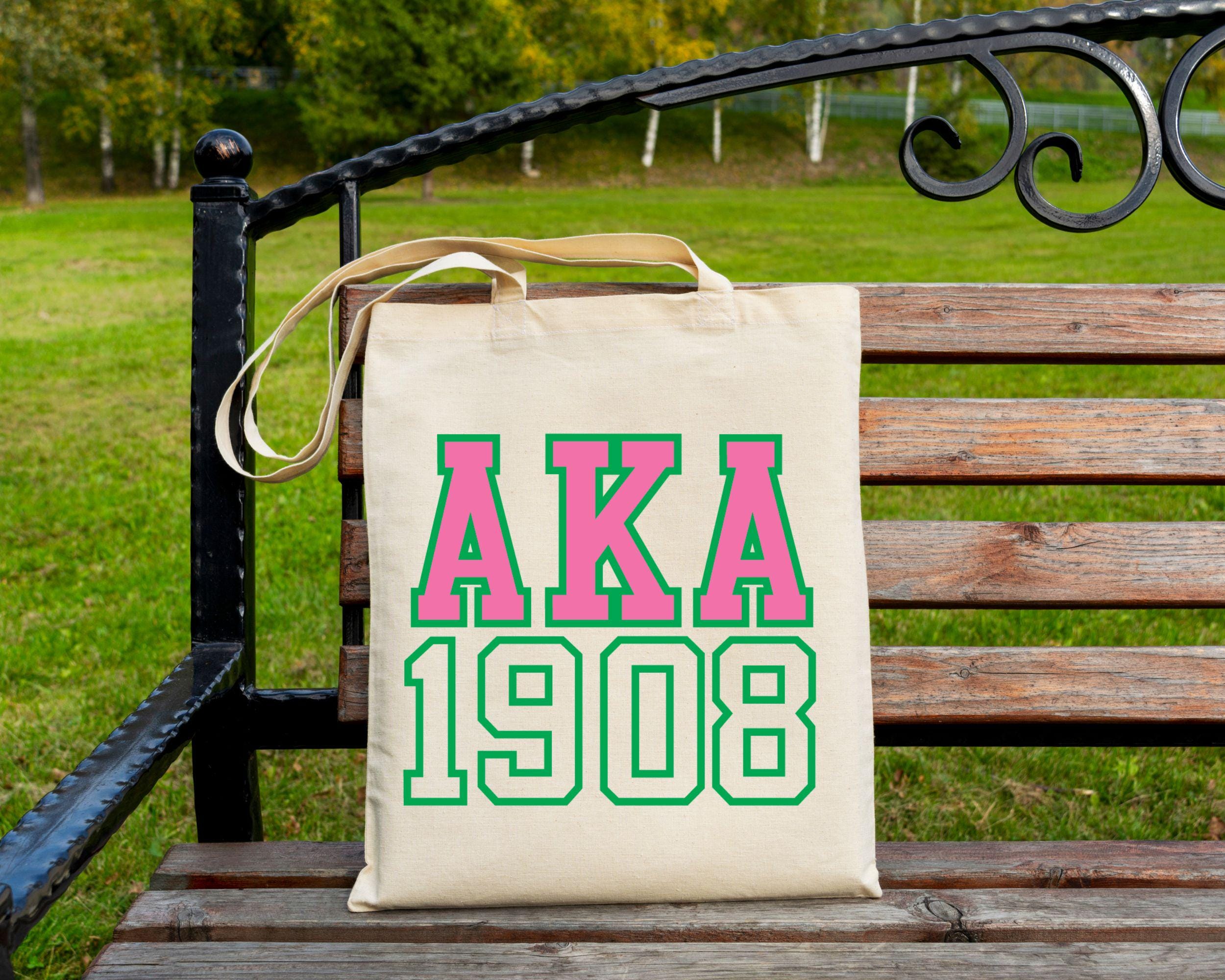Alpha Kappa Alpha SVG Bundle: AKA Greek Letters, 1908 (digital Download ...