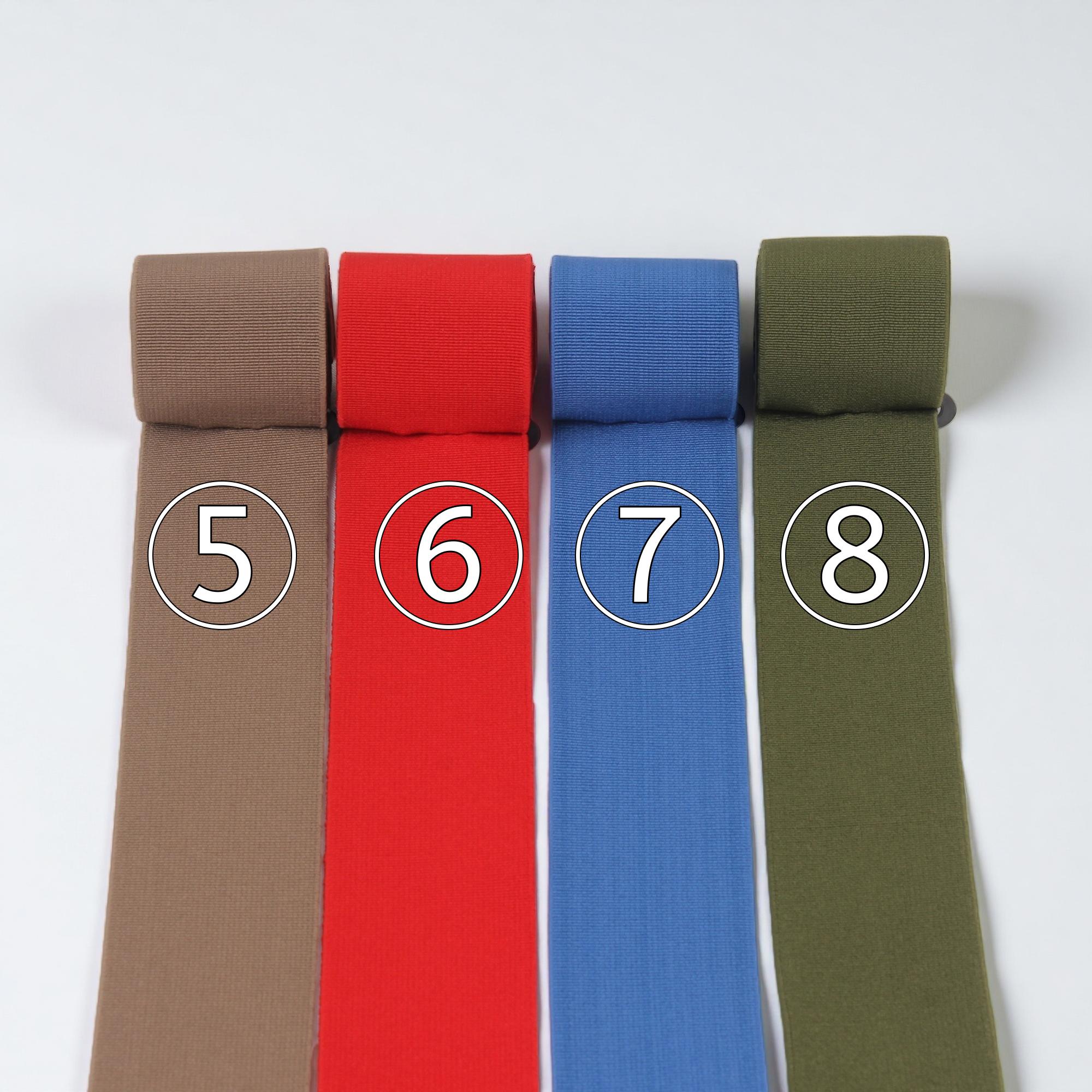 1 Inch Wide Elastic Webbing-solid Color Knitted Elastic Band for Sewing ...