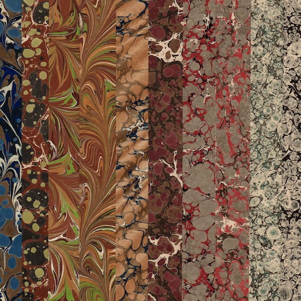 Marbled Paper - Etsy