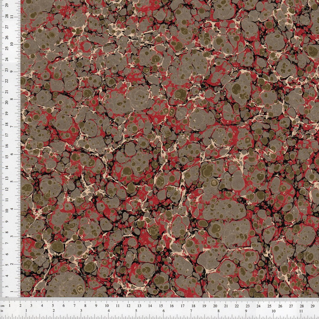 Hand Marbled Paper, Bookbinding Restoration, (48x67cm 19x26in) B982 - Etsy