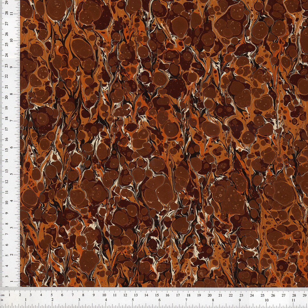 Hand Marbled Paper Large Sheet for Book Binding and Restoration 60x86cm ...