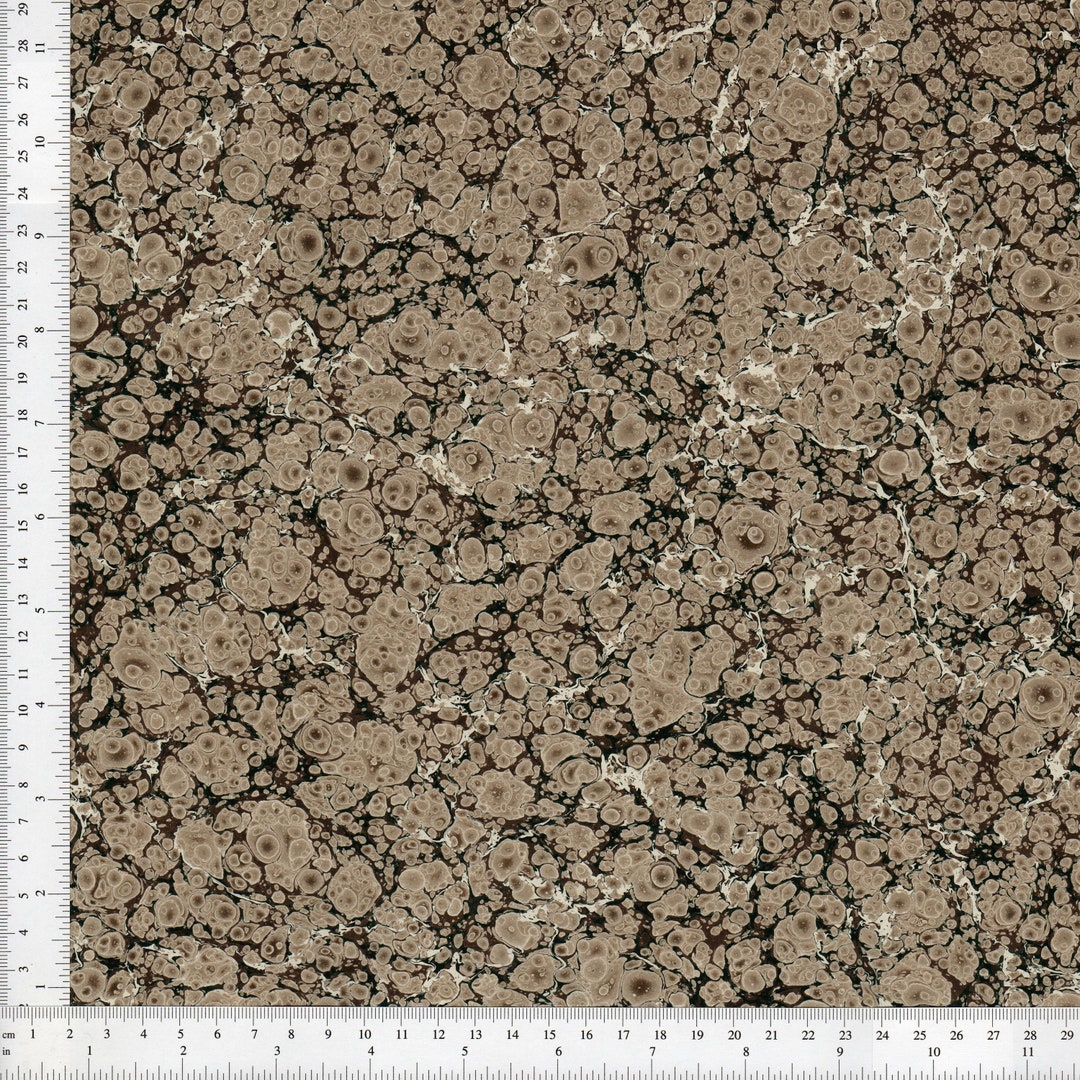 Hand Marbled Paper for Bookbinding and Restoration 48x67cm 19x26in ...