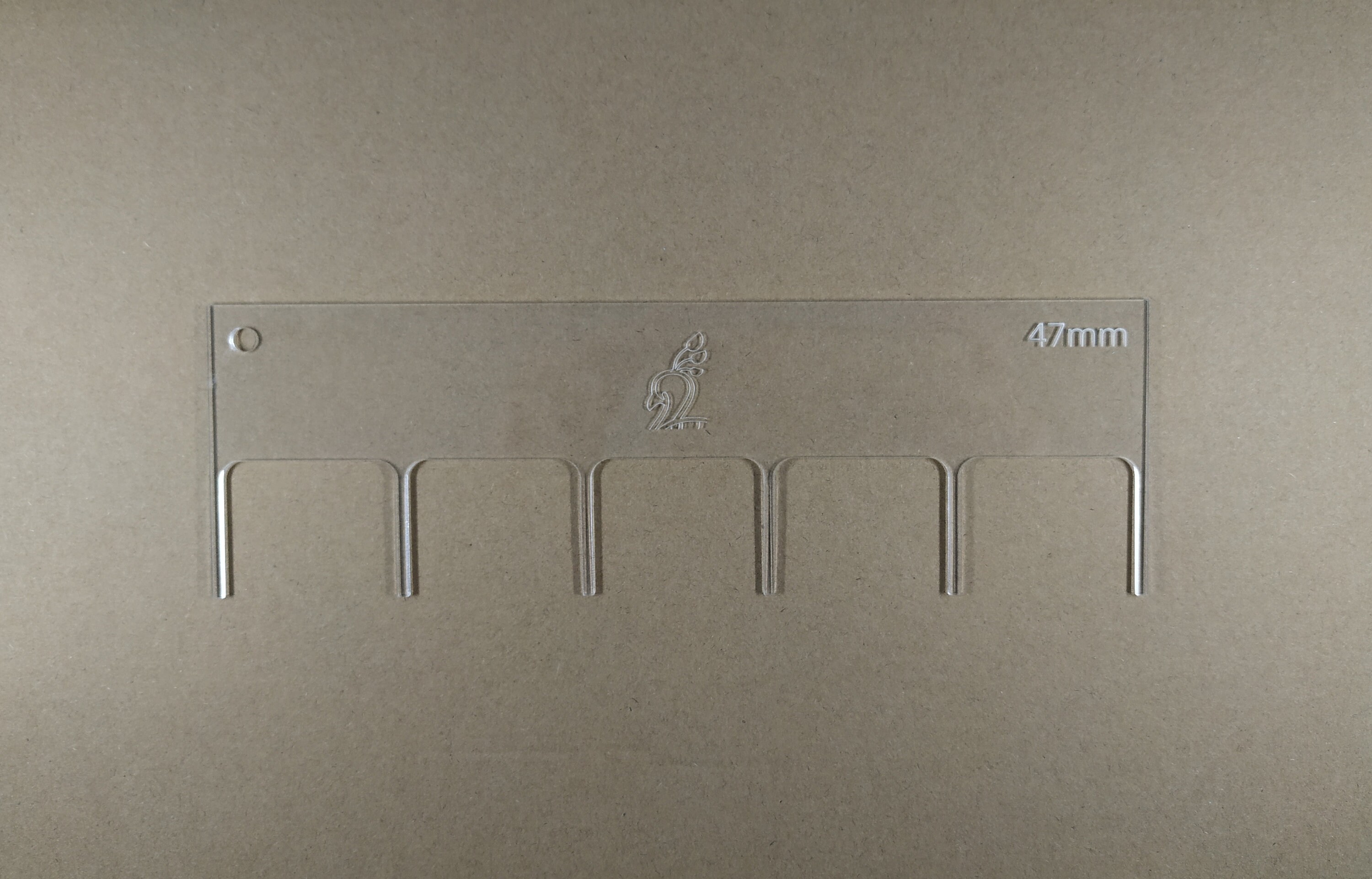 Dodin's Plastic Marbling Combs, Fine-wide-rake, Pro Set of 4 X 24cm 9 ...