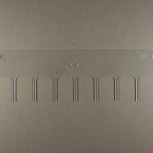 Set of 4 Plastic Marbling Combs 34cm 13.4in Supplies Tools Rake Ebru - Etsy