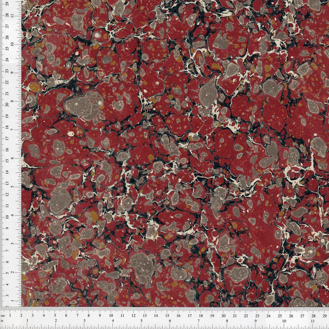 Hand Marbled Paper for Book Binding and Restoration 48x67cm 19x26in ...