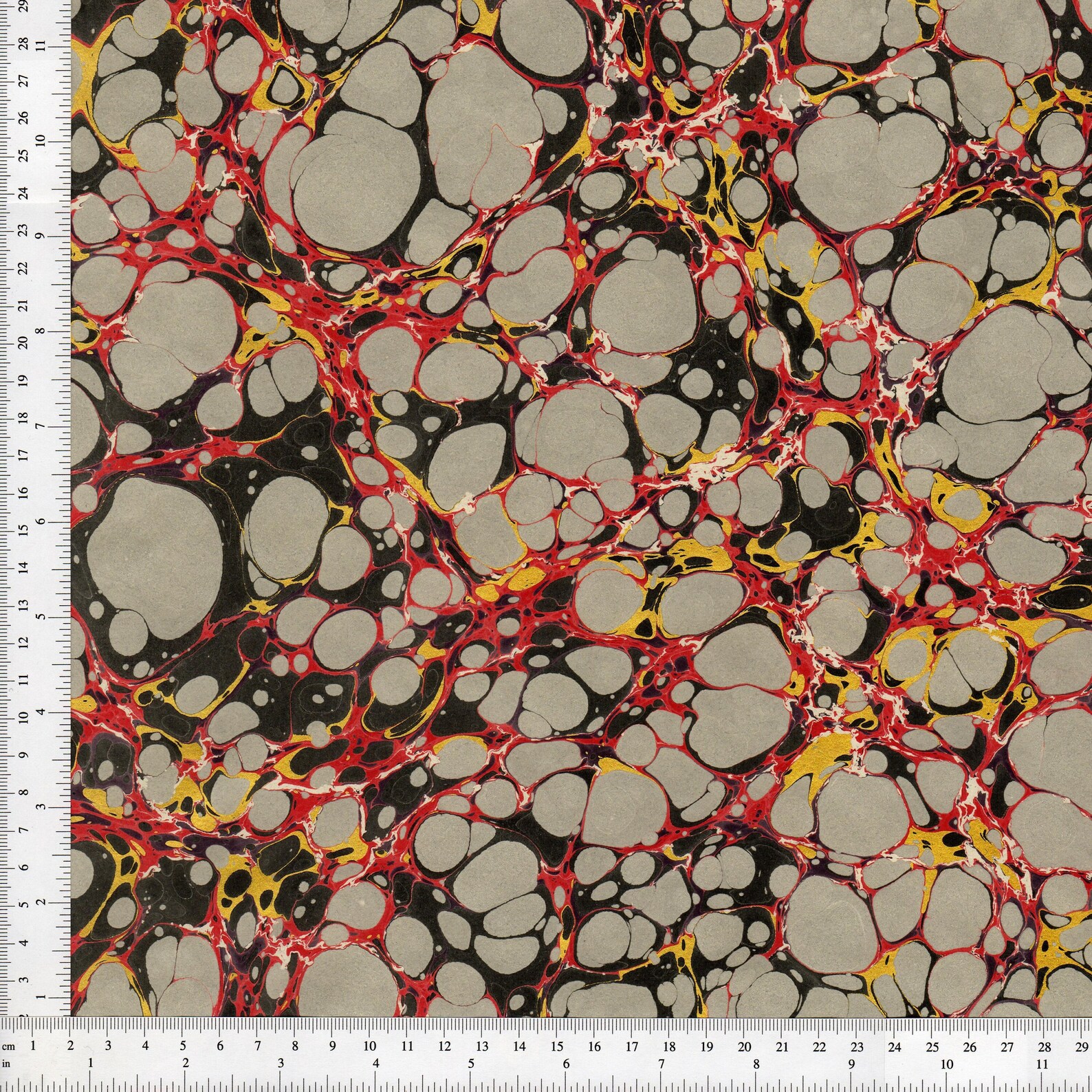 Hand Marbled Paper for Book Binding and Restoration 48x67cm - Etsy