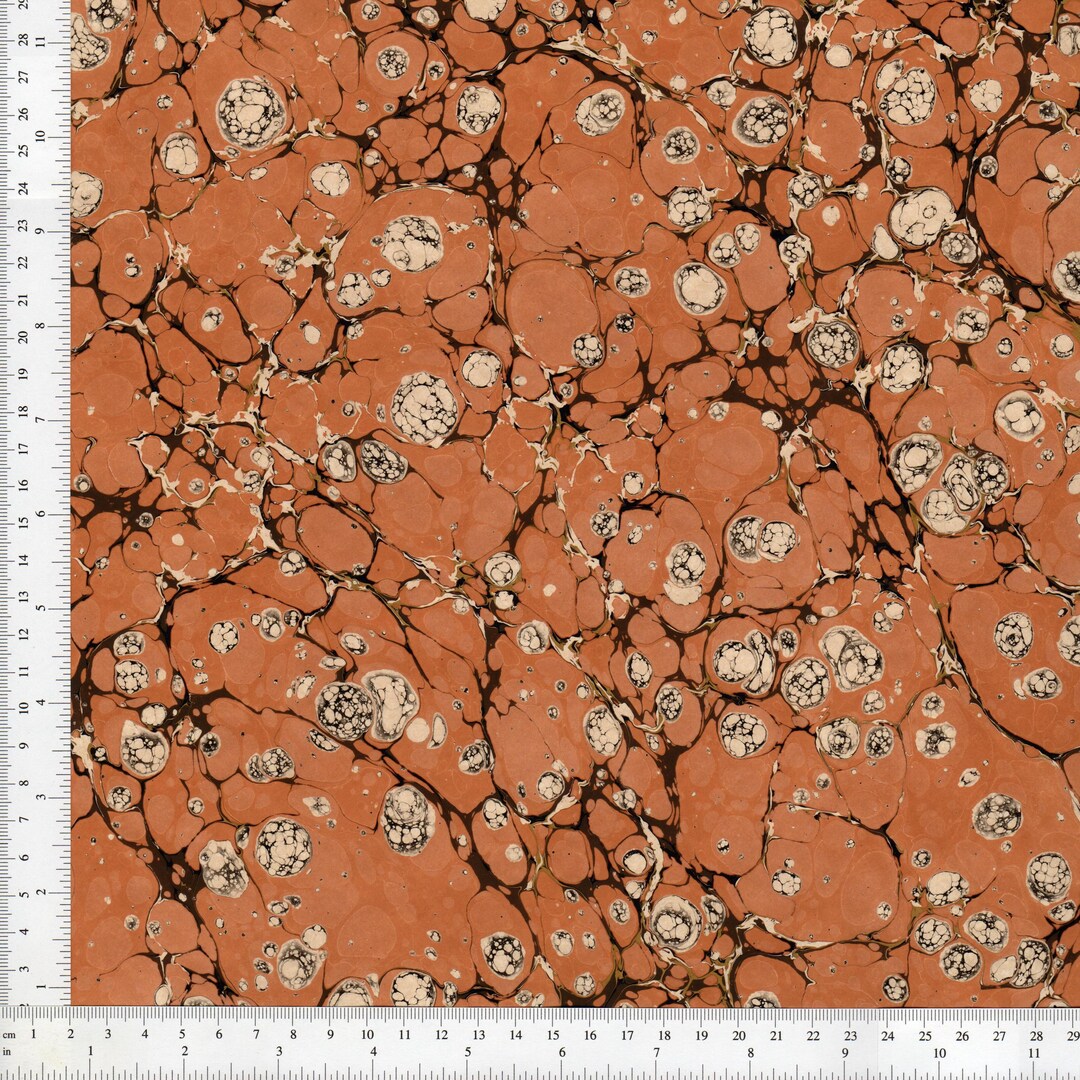 Hand Marbled Paper, Bookbinding Restoration, (48x67cm 19x26in) F858 - Etsy