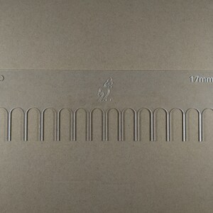 Set of 4 Plastic Marbling Combs 34cm 13.4in Supplies Tools Rake Ebru - Etsy