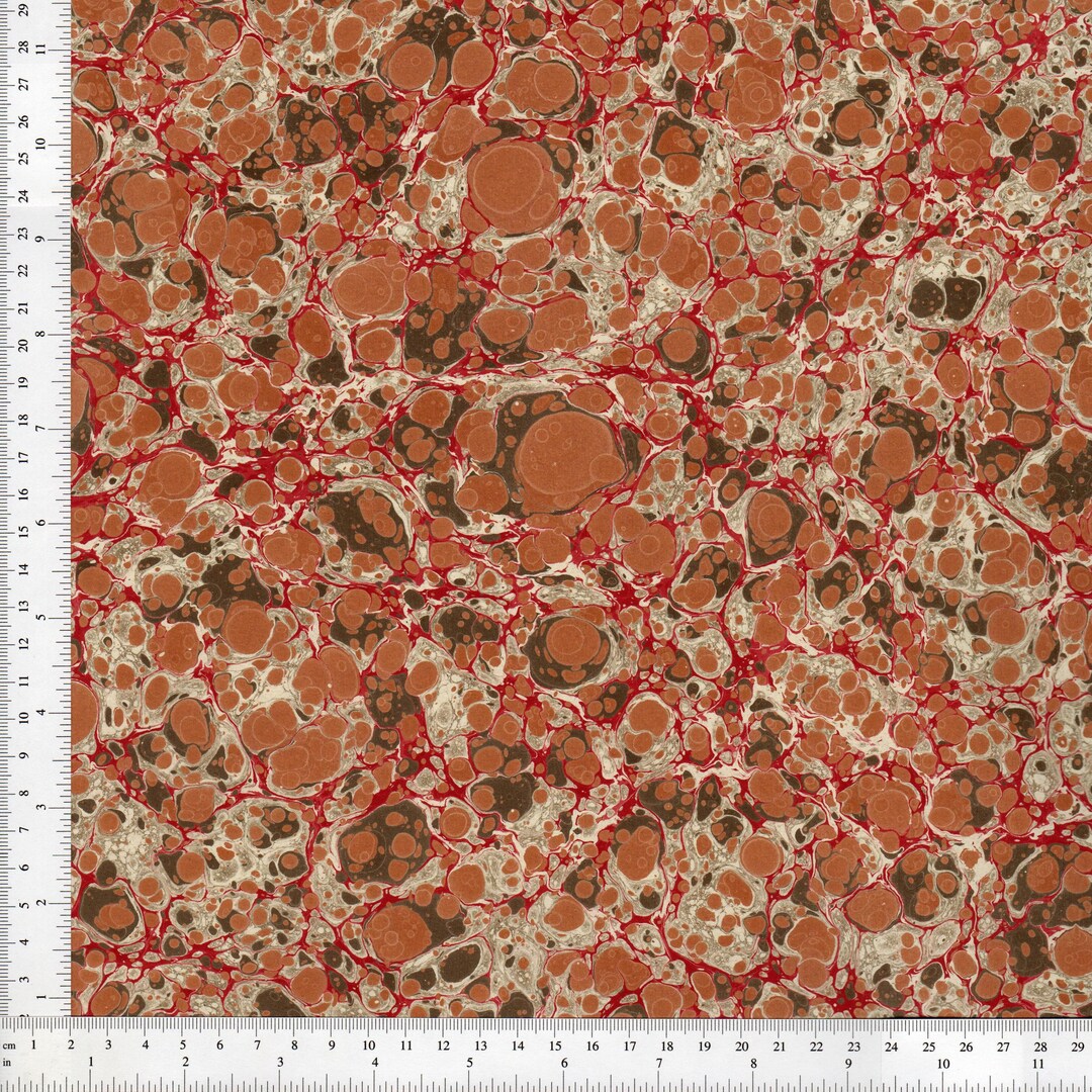 Hand Marbled Paper, Bookbinding Restoration, (48x67cm 19x26in) F581 - Etsy