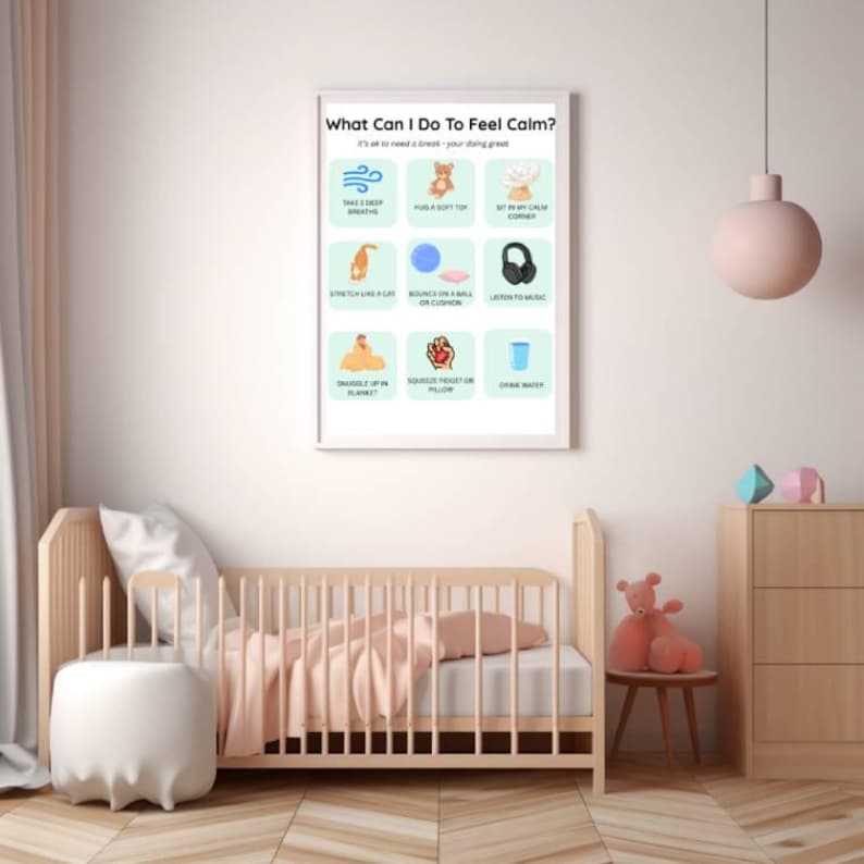 Sensory Break Menu for Kids | Printable Calm Down Choice Board | Autism ...