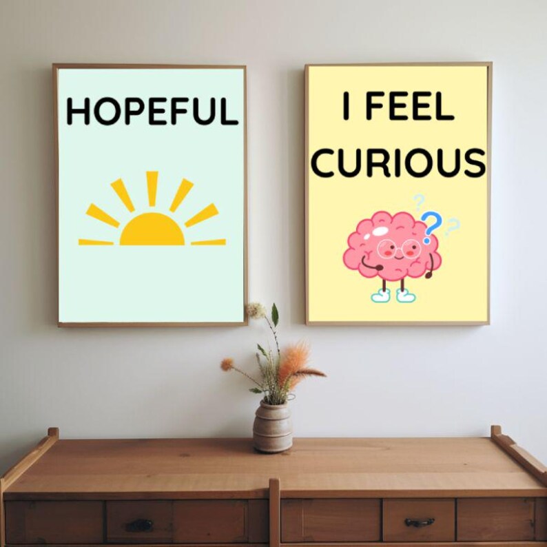 Emotion Posters for Kids | Printable A3, A4, US Letter + Mini Cards ...
