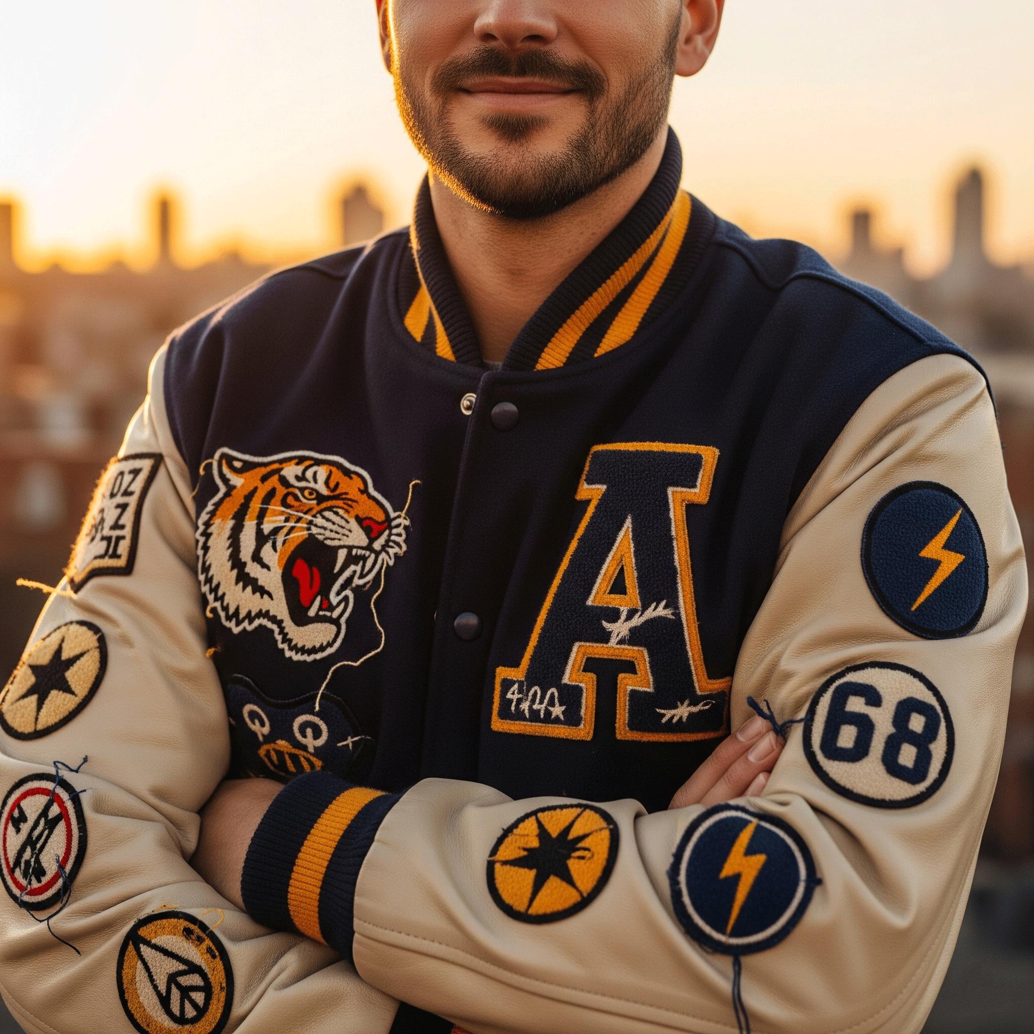 Personalized Varsity Letterman Jacket, Basketball Team Jacket ...