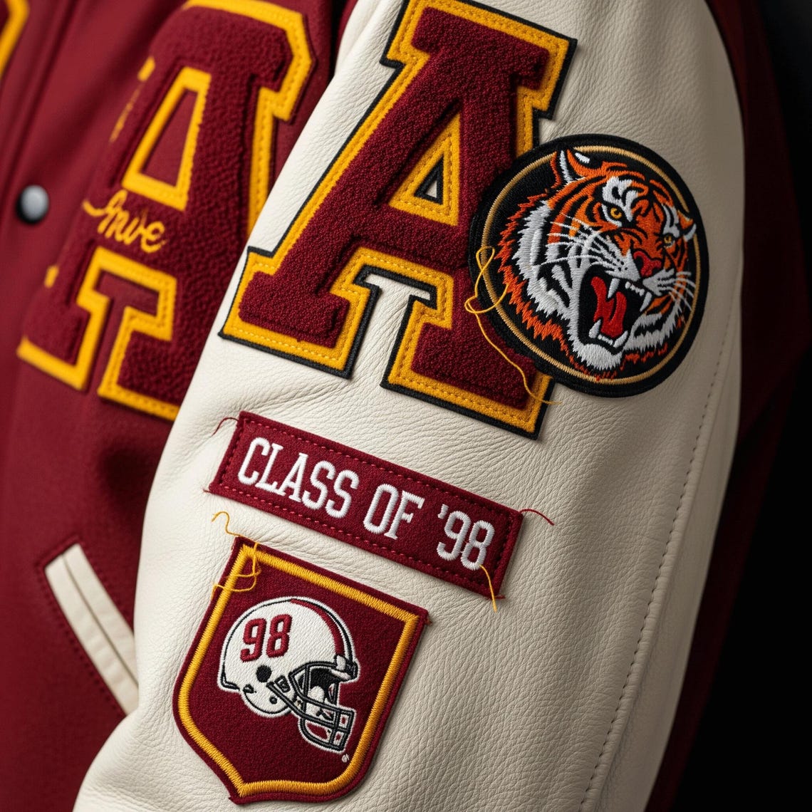 Personalized Varsity Letterman Jacket, Basketball Team Jacket ...