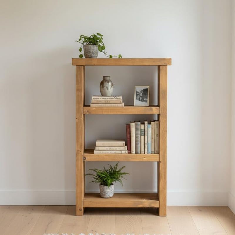 Oak Bookcase - Etsy UK