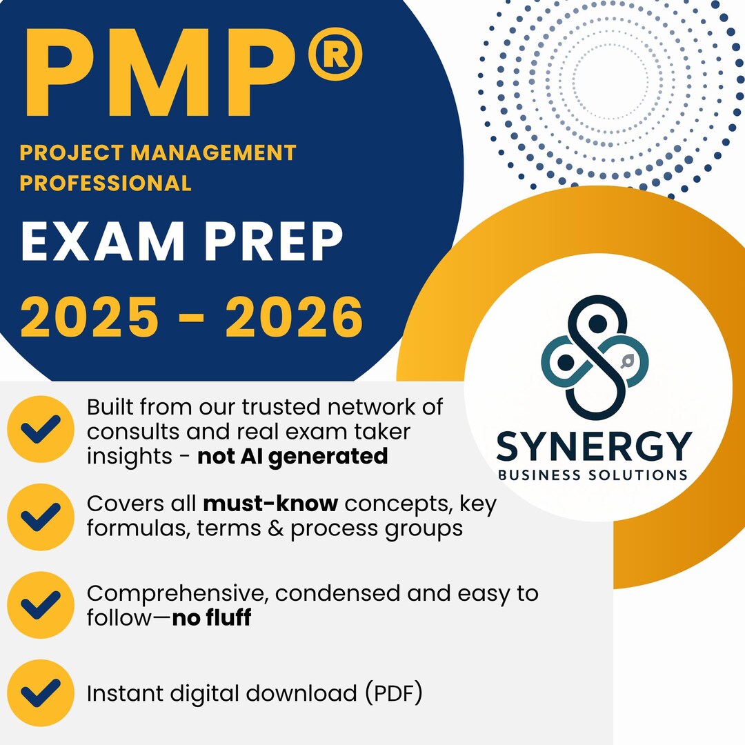 PMP Exam Prep .pdf | PMP Study Guide Printable | Project Management ...