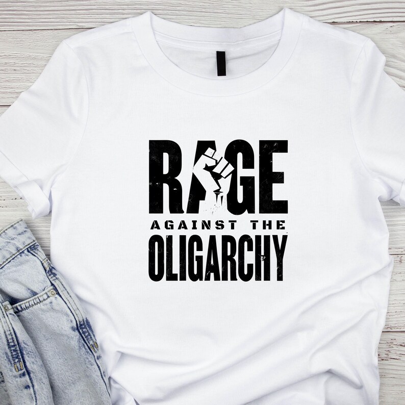 Rage Against Oligarchy Design Bundle: PNG SVG Canva Template - Etsy