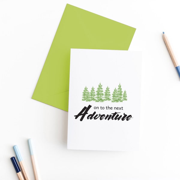 Hiking Retirement Card - Etsy