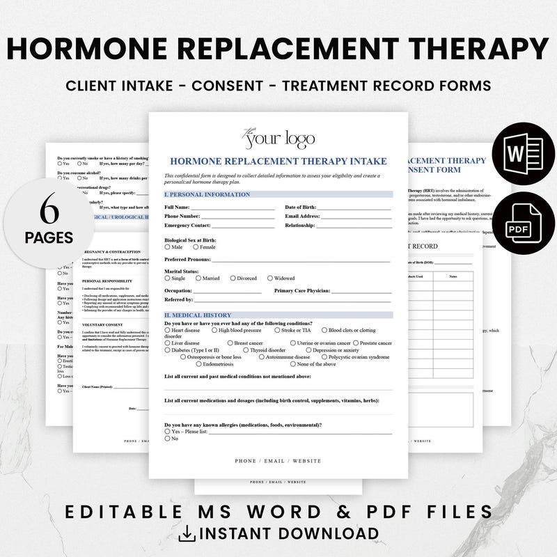 Hormone Therapy for Women - Etsy