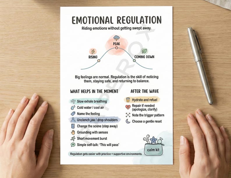 ADHD Executive Functioning Skills Strategies Psychoeducation Worksheets ...