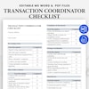 Buyers Checklist | Buyers Deadline Tracker | Real Estate Template ...