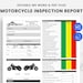 Visual Motorcycle Inspection Report - Multi-point Motorcycle Inspection ...