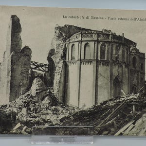 Antique Vintage Postcards From the Catastrophe at Messina in 1908 ...