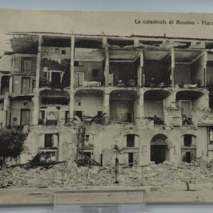 Antique Vintage Postcards From the Catastrophe at Messina in 1908 ...