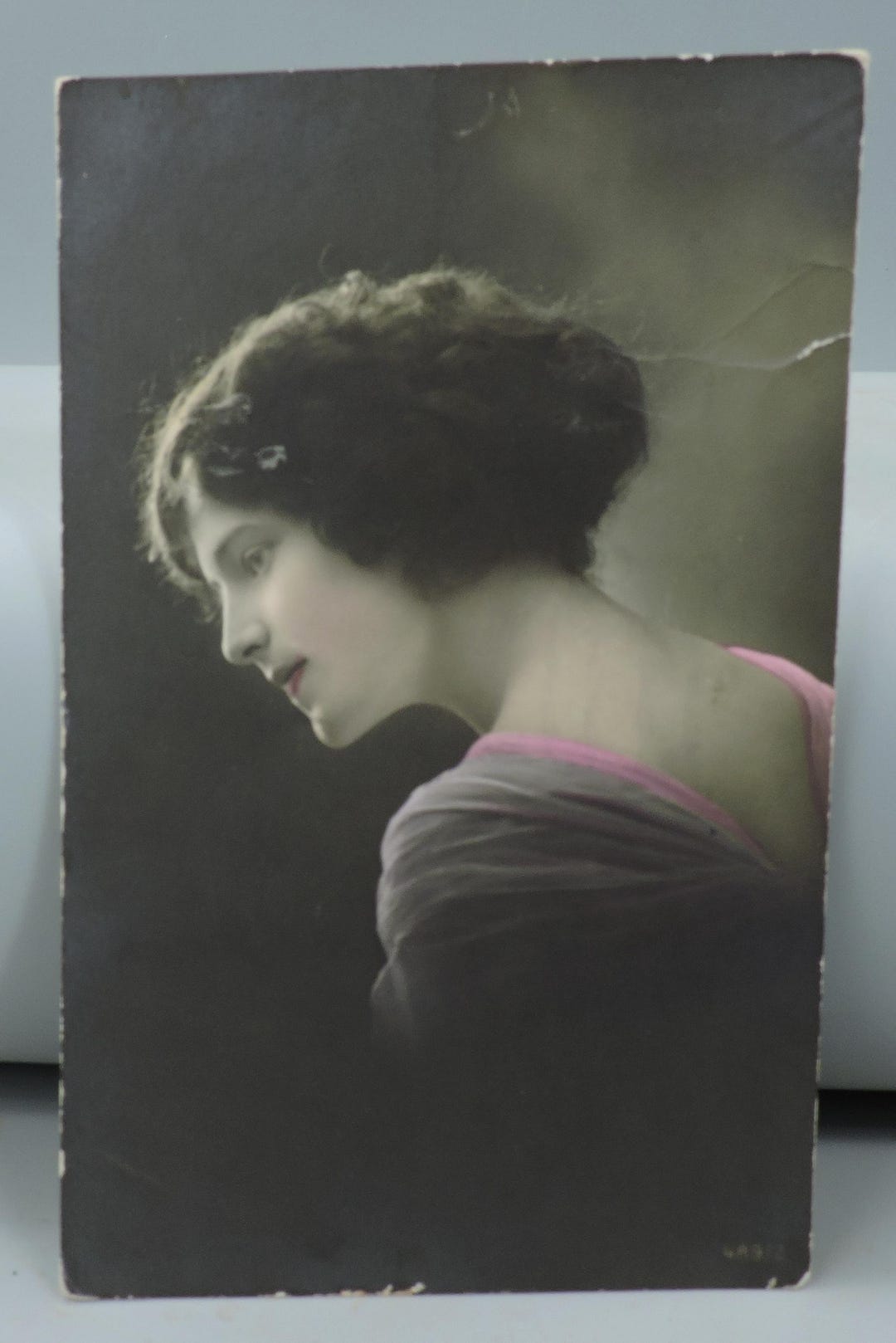 Antique Vintage Hand Coloured Postcards Women – 1920’s - Used - Etsy
