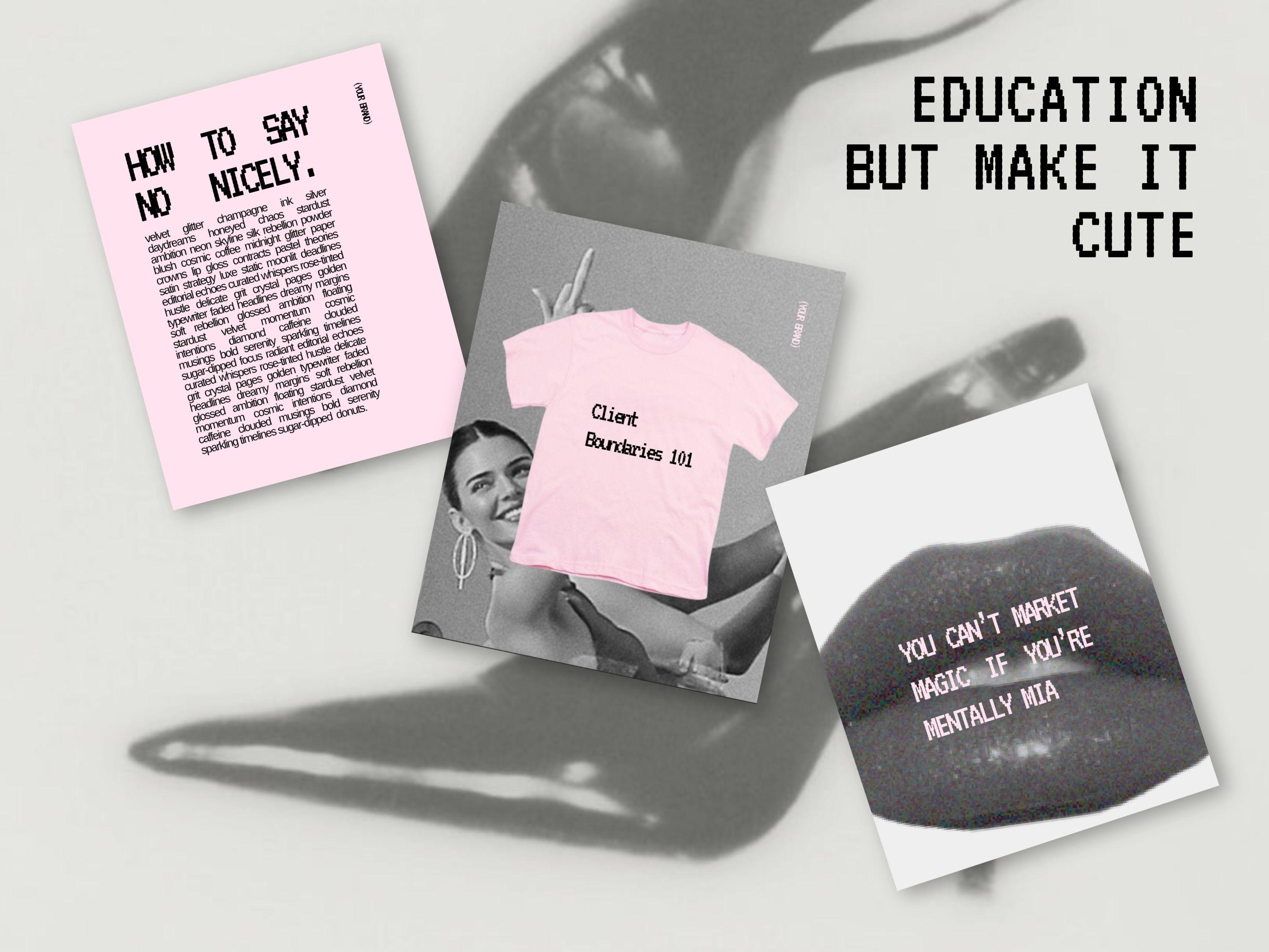Magazine Style Instagram Templates: Canva Mini Set (digital Download ...