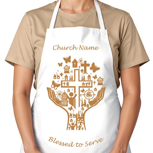 Custom Apron Christian - Etsy