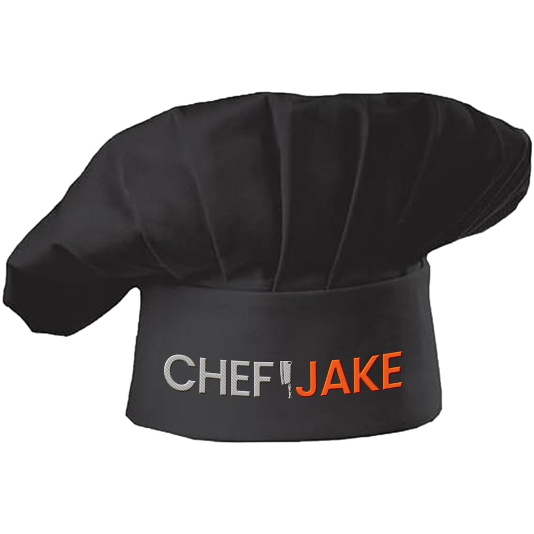 Personalized Chef Hat: Custom Embroidered Kitchen Accessory - Etsy