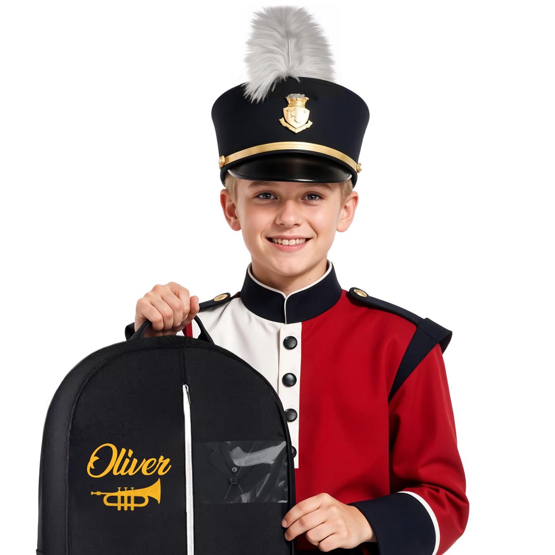 Personalized Garment Bag for Hanging Clothes -custom Name Marching Band ...