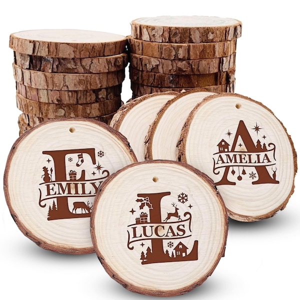 Engraved Wood Slice - Etsy