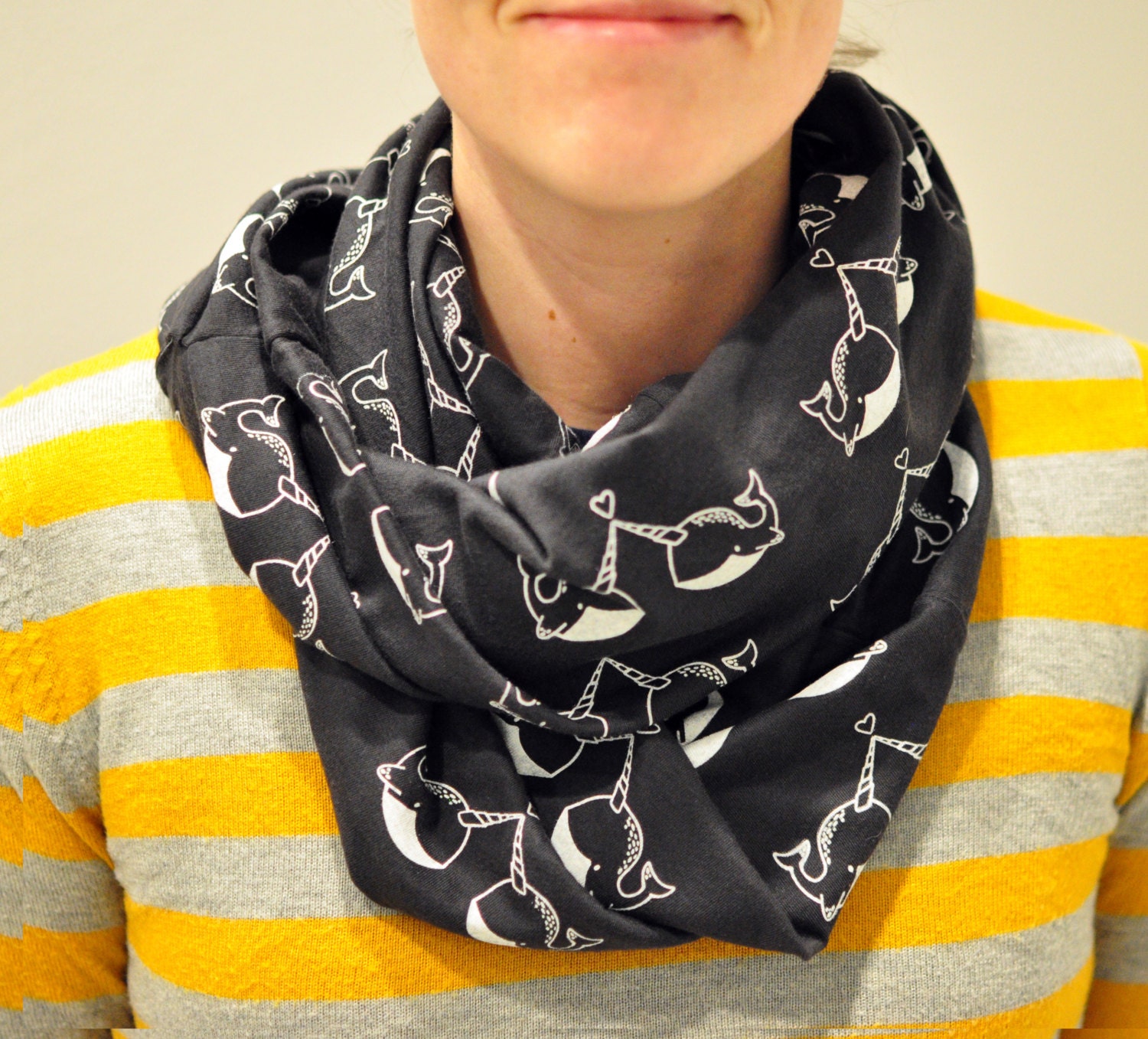 Narwhal Scarf Geek Face Mask Narwhal Mask Nautical Gaiter - Etsy