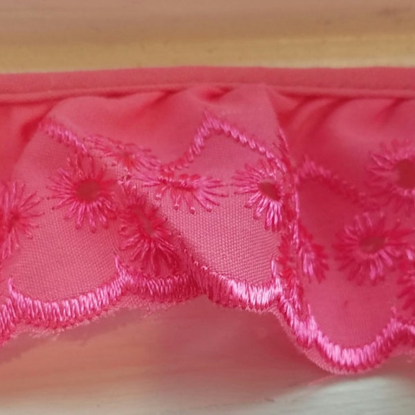 5 Yards Pink Jumbo Rick Rack Trim, Pink Rick Rack, Jumbo Ric Rac, Rick ...