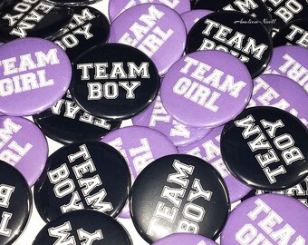 Purple gender reveal | Etsy