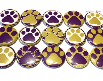 Gold tiger paw | Etsy