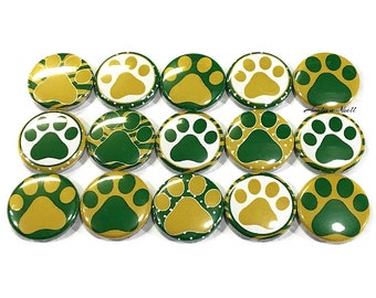 Gold tiger paw | Etsy