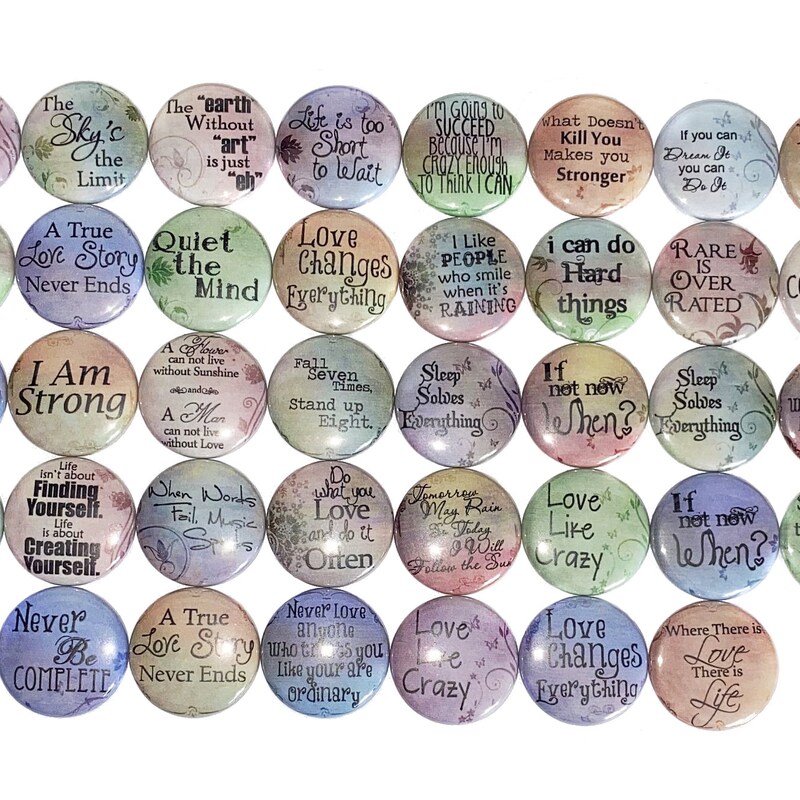 Quote Magnets - Etsy